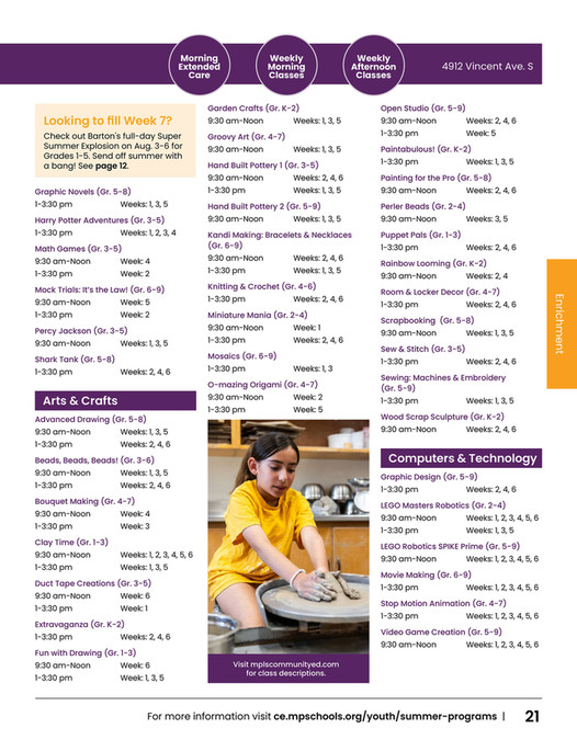Minneapolis Public Schools - MPS Summer Youth Programming 2026 ...